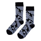 Save the Orcas Bamboo Socks - Saving Animals with Every Pair – Bare Kind
