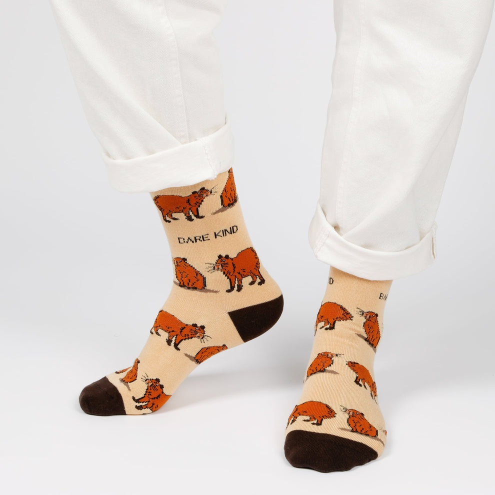 Save the Capybara Bamboo Socks – Bare Kind