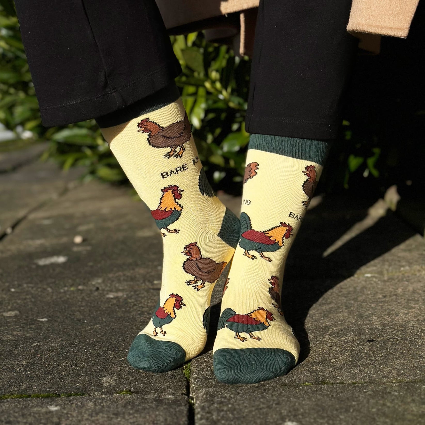 Save the Chickens Bamboo Socks - Saving Animals with Every Pair – Bare Kind