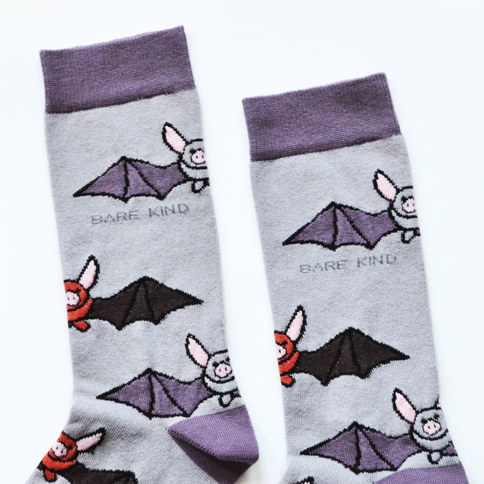 Save the Bats Bamboo Socks - Ethical by Nature – Bare Kind